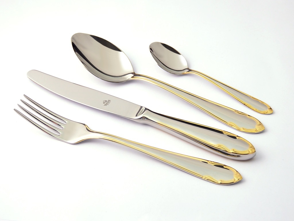 Classic Prestige GOLD cutlery 24-piece - prestige packaging